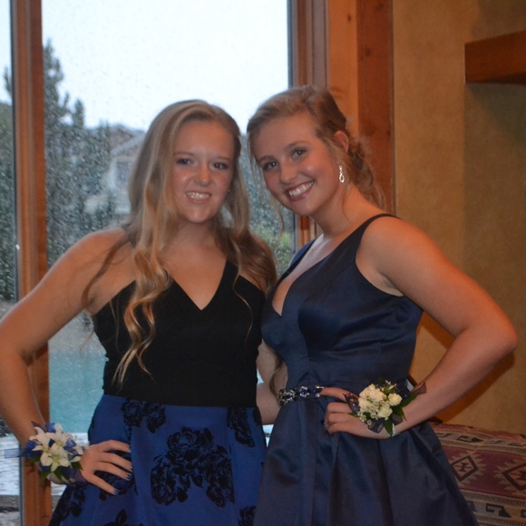 PromGirl | Dresses | Navy Blue Formal Dress | Poshmark